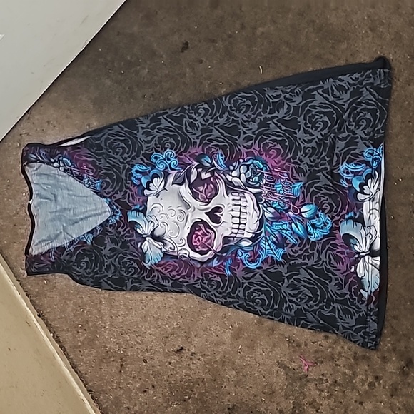 Wish | Tops | Never Worn Skull Tank Top | Poshmark